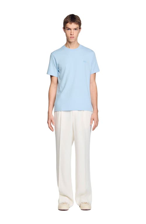 SANDRO t-shirt with double s patch